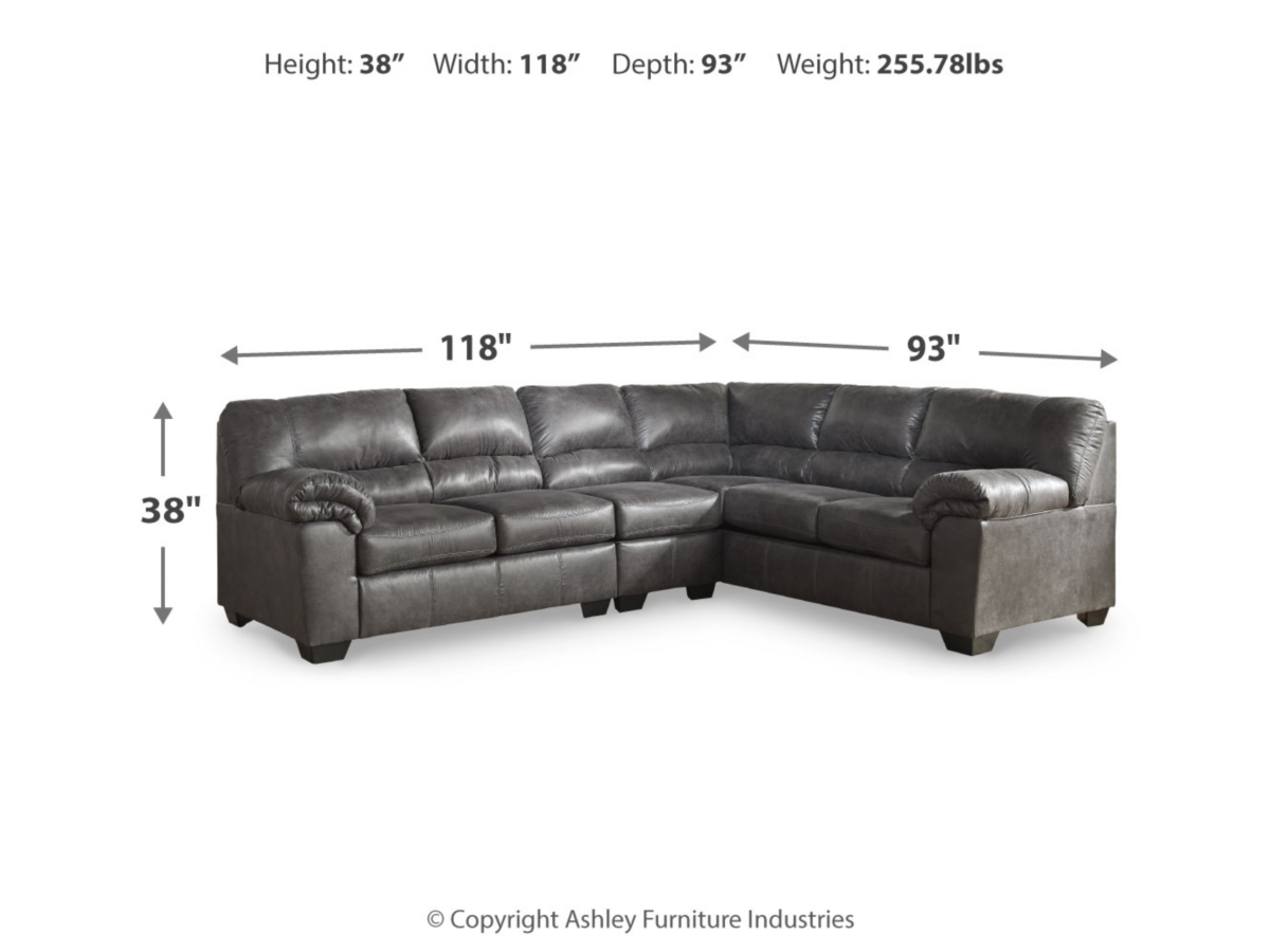 Bladen 3 Piece Sectional