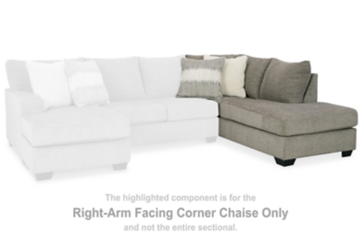 Creswell Right-Arm Facing Corner Chaise | Ashley