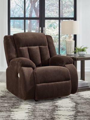 Click here for Greely Bend Power Recliner  Chocolate prices
