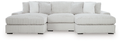 Click here for Stupendous 3-Piece Sectional with Double Chaise  A... prices