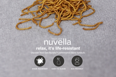 Roanhowe Dining Table and 4 Performance Fabric Chairs