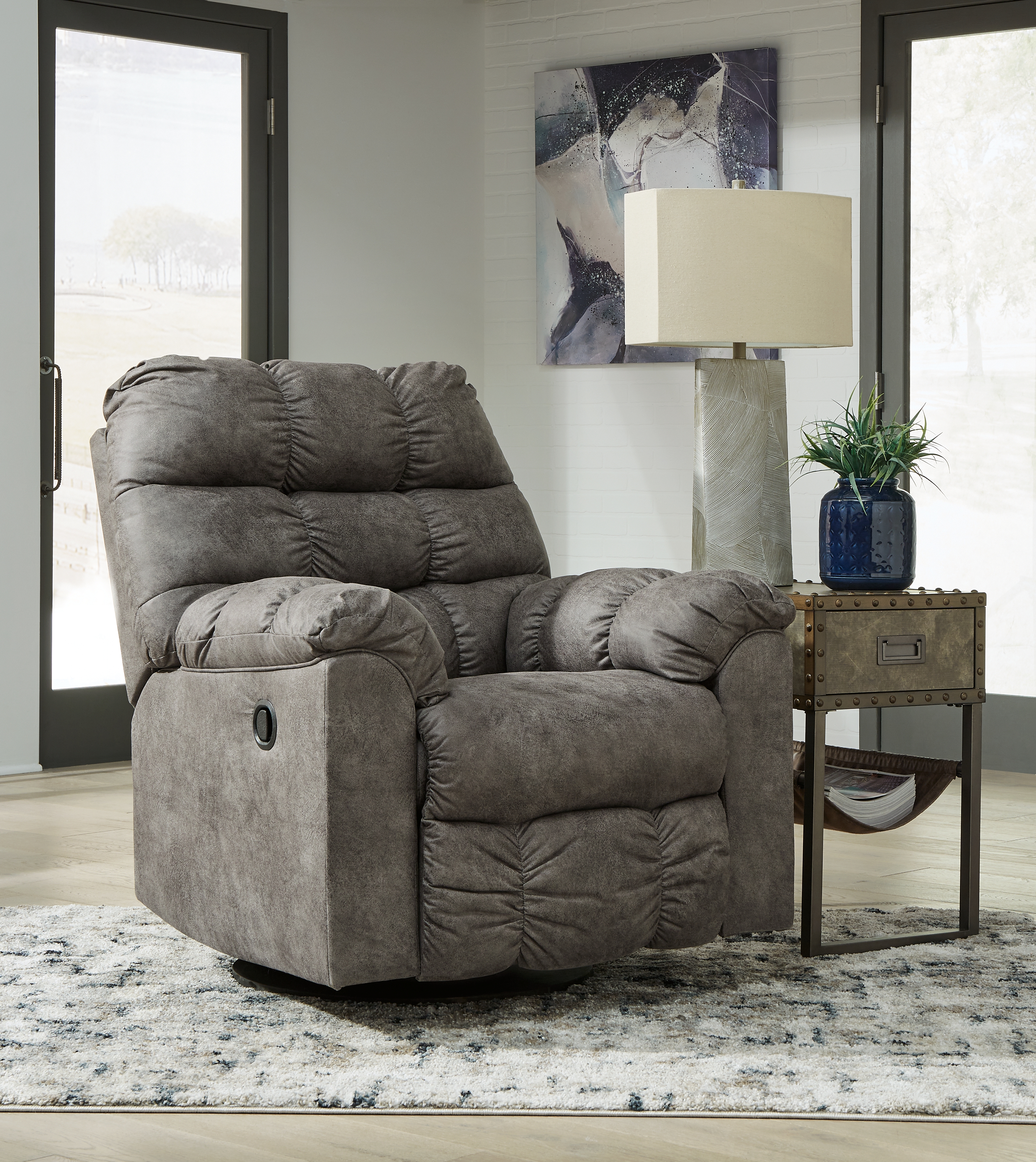 Derwin Swivel Glider Recliner Ashley Homestore Furniture