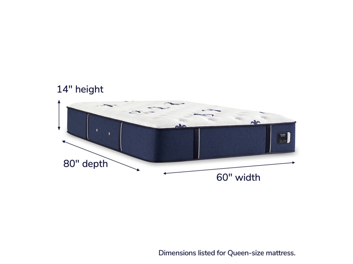 Stearns Foster Studio Collection Medium Tight Top King Mattress with Sealy Ease 4.0 Adjustable Base