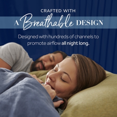 Stearns & Foster® Split Cal King Lux Hybrid Firm | Ashley