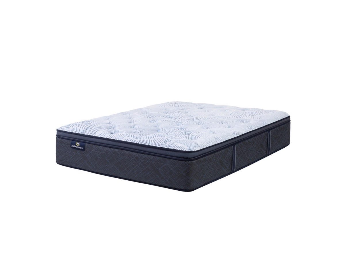 Serta Perfect Sleeper Best Day 14.5 Plush Pillow Top Twin XL Mattress with Serta Motion Air Adjustable Base Ashley