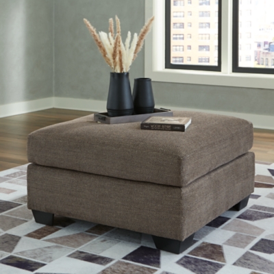 Click here for Mahoney Oversized Accent Ottoman  Chocolate prices