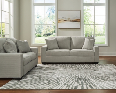 Click here for Amesley Sofa and Loveseat  Smoke prices