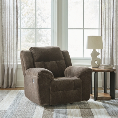 Click here for Frohn Manual Recliner  Chocolate prices