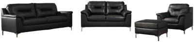 Tensas Sofa, Loveseat, Chair and Ottoman | Ashley
