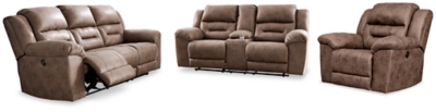 Click here for Stoneland Sofa  Loveseat and Recliner  Fossil prices