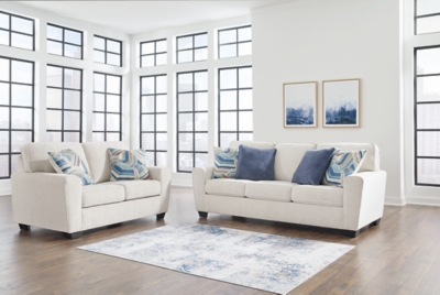 Click here for Cashton Sofa and Loveseat  Snow prices
