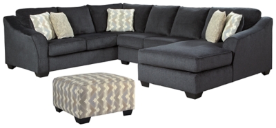 Eltmann 3-Piece Sectional with Ottoman | Ashley