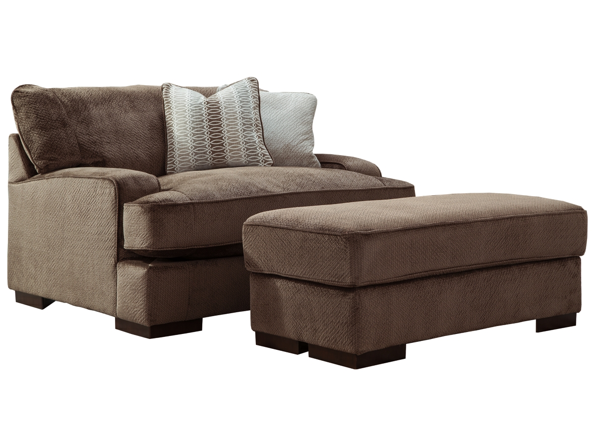 Fielding Sofa Oversized Chair and Ottoman Ashley