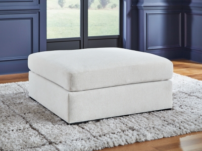 Click here for Leighelli Oversized Accent Ottoman  Ivory prices