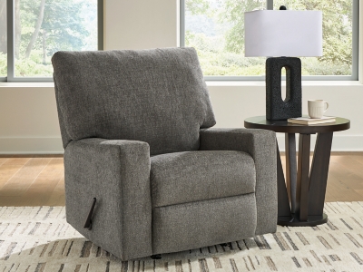 Click here for Newellen Manual Recliner  Greystone prices