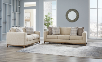 Click here for Parklynn Sofa and Loveseat  Desert prices