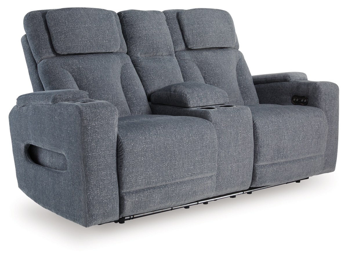 Forest Lake Performance Fabric Dual Power Reclining Loveseat Forest Lake Performance Fabric Dual Power Reclining Loveseat