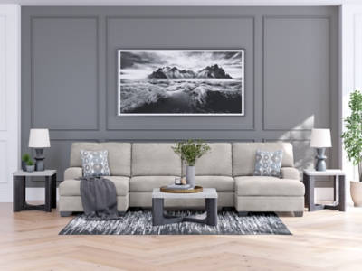 Click here for Rodington 3-Piece Sectional with Chaise  Concrete prices