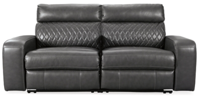 Samperstone 2-Piece Power Reclining Modular Loveseat | Ashley