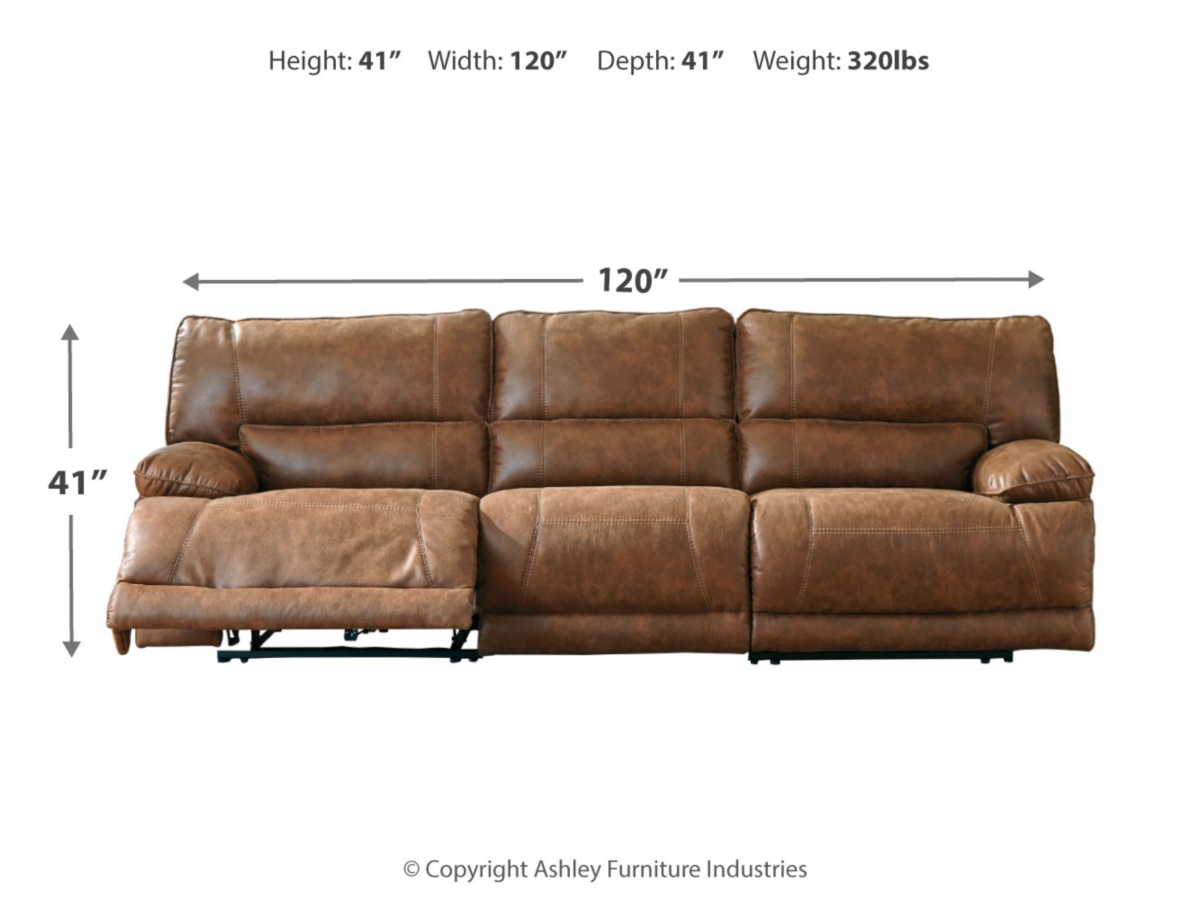 Thurles 3 Piece Power Reclining Sofa Ashley