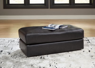 Click here for Amiata Leather Ottoman Leather  Onyx prices