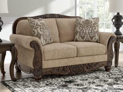 Click here for Stanmore Loveseat  Golden prices