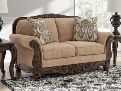 Click here for Stanmore Loveseat  Golden prices