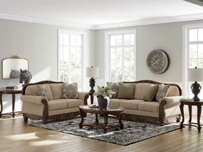 Click here for Stanmore Sofa and Loveseat  Golden prices