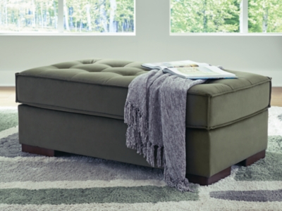 Click here for Chalcombe Oversized Accent Ottoman  Olive prices