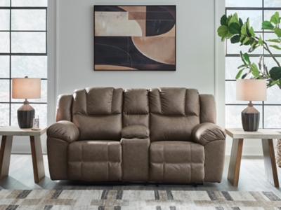 Click here for Knoxlee Manual Reclining Loveseat with Console  Dr... prices