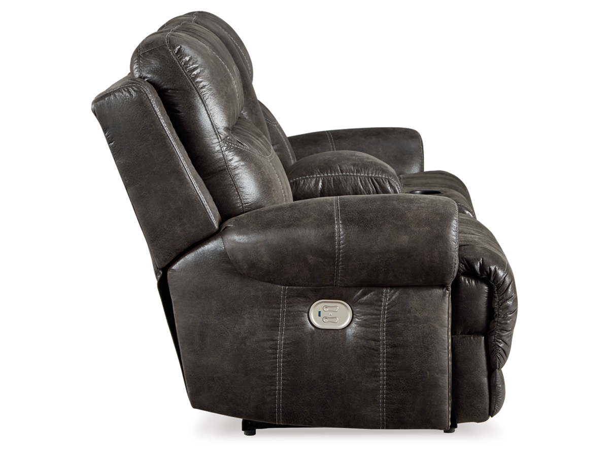 Grearview Dual Power Reclining Loveseat with Console