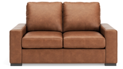 Click here for Calden Leather Loveseat Leather  Caramel prices