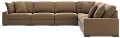 Click here for Calden 6-Piece Velvet Modular L-Shaped Sectional... prices