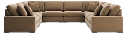 Click here for Calden 8-Piece Velvet Modular U-Shaped Sectional... prices