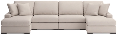 Click here for Ashley Luxe Calden Boucle 4-Piece U-Chaise Section... prices