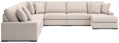 Click here for Calden 6-Piece Boucle Modular Sectional with Chais... prices