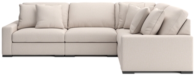 Click here for Calden 4-Piece Boucle Modular L-Shaped Sectional... prices