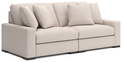 Click here for Calden 2-Piece Boucle Modular Sectional Sofa  Oyst... prices