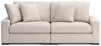 Click here for Calden 2-Piece Boucle Modular Loveseat  Oyster prices
