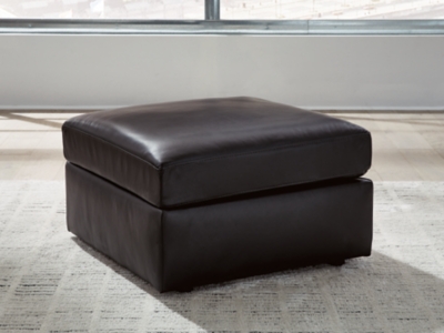 Click here for ModMax II Oversized Leather Accent Ottoman Leather... prices