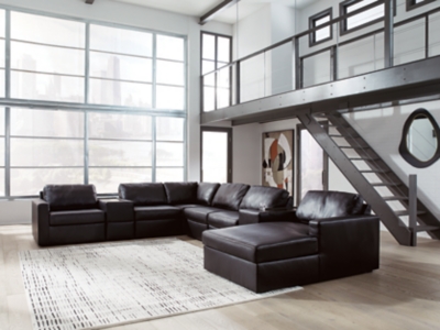 Click here for ModMax II 8-Piece Leather Modular Sectional with C... prices