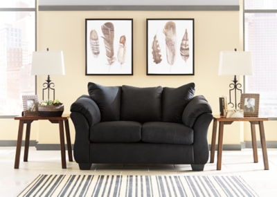 Click here for Darcy Loveseat  Black prices