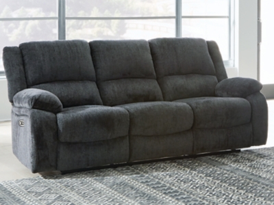 Click here for Draycoll Power Reclining Sofa  Slate prices