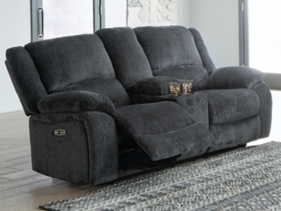 Click here for Draycoll Power Reclining Loveseat with Console  Sl... prices