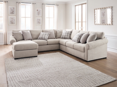 Click here for Bridgemont 5-Piece Sectional with Chaise  Stone prices