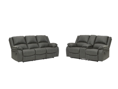 Gray Reclining Sofa & Loveseat Sets | Ashley