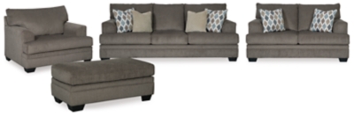 Dorsten Sofa, Loveseat, Chair and Ottoman | Ashley