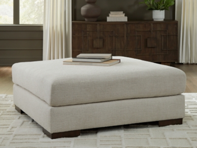 Click here for Barrelton Oversized Accent Ottoman  Barley prices