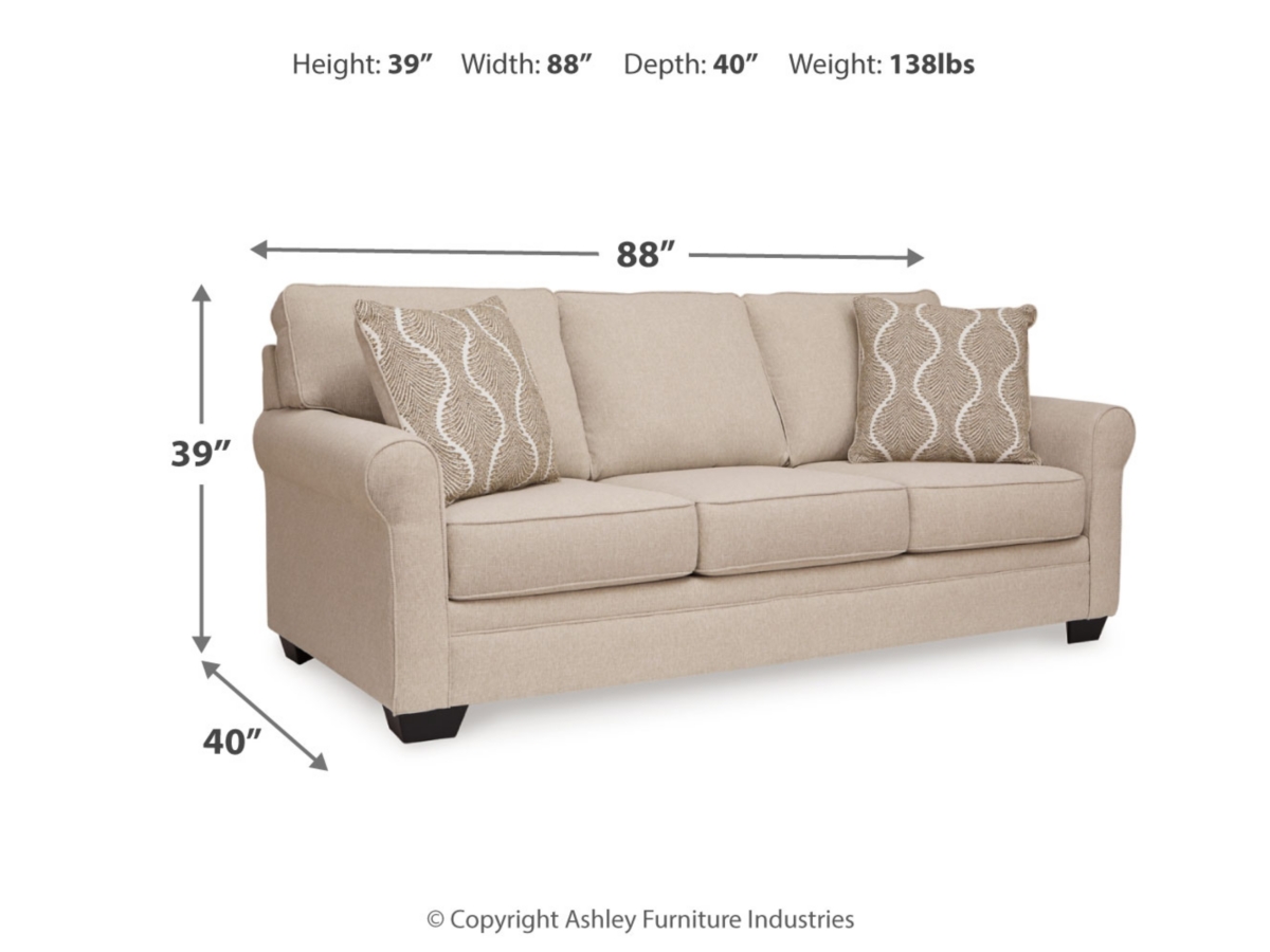 Ashley furniture cream couch store