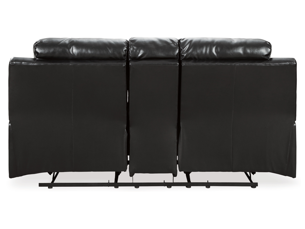 Kempten Manual Reclining Loveseat with Console Ashley